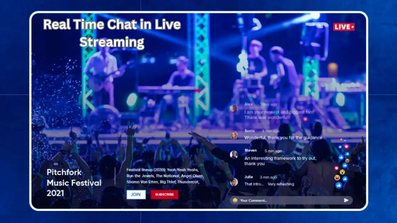How to implement real time chat in live streaming? How to implement real time chat in live streaming?